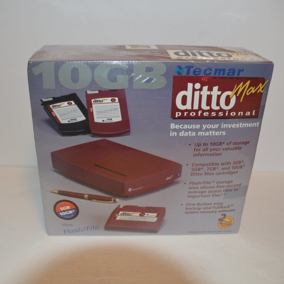 Computers, Laptops & Parts | Tecmar 1gb Ditto Max Professional External Drive | Poshmark
